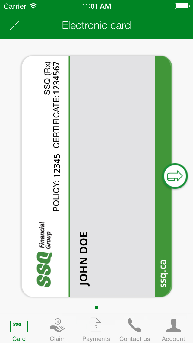 SSQ – Mobile Services (ios)