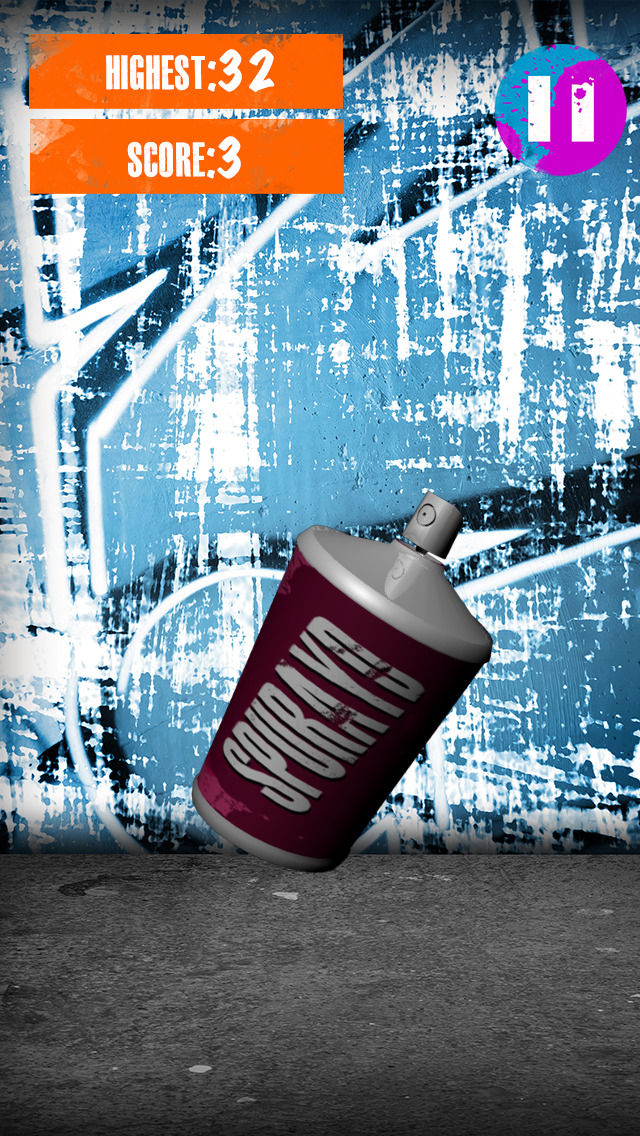 3D Graffiti Subway Spray Can Juggle Game 2 | Apps | 148Apps