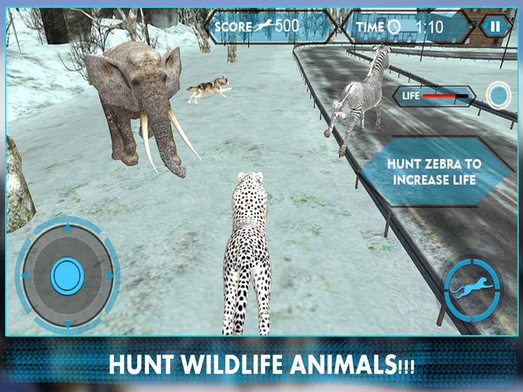 App Shopper: Wild Snow Leopard Simulator 3D (Games)