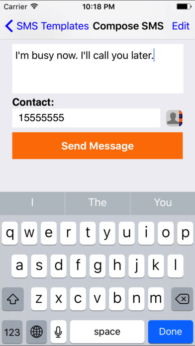 SMS Templates - Templates for Text Messages on the App Store