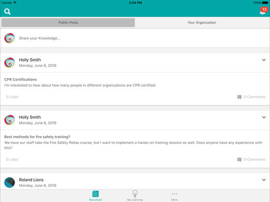 Relias Learning - AppRecs