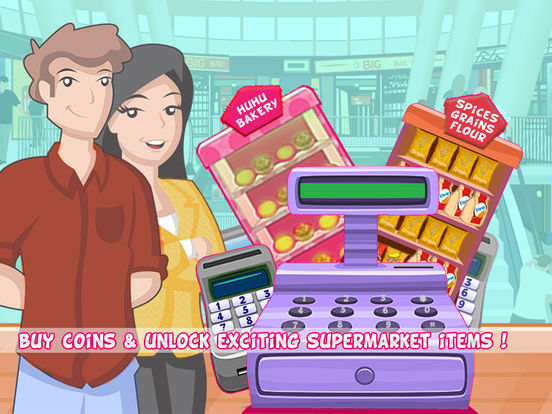 Supermarket Cash Register – Grocery Store Management and Cashier Game ...