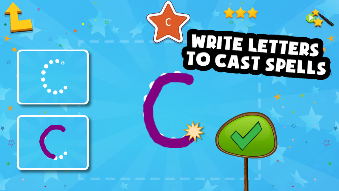 App Shopper: Writing Magic Letters : Kids learn to write (Education)