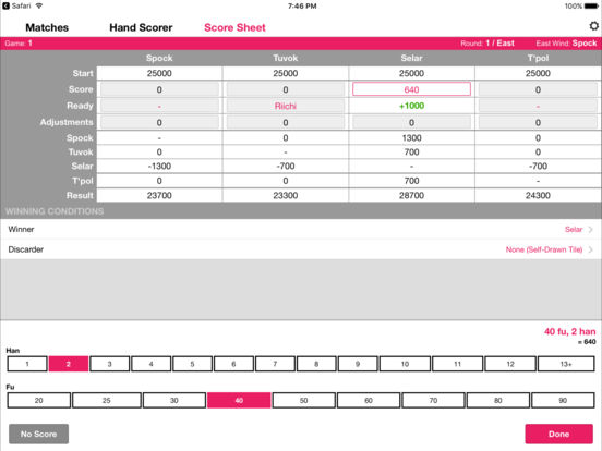 How does microsoft mahjong score? - litostation