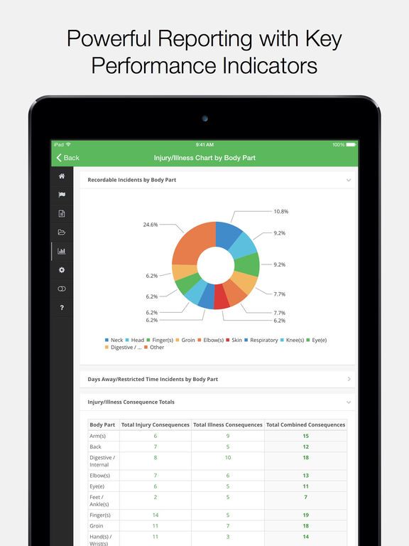 EHS Insight screenshot