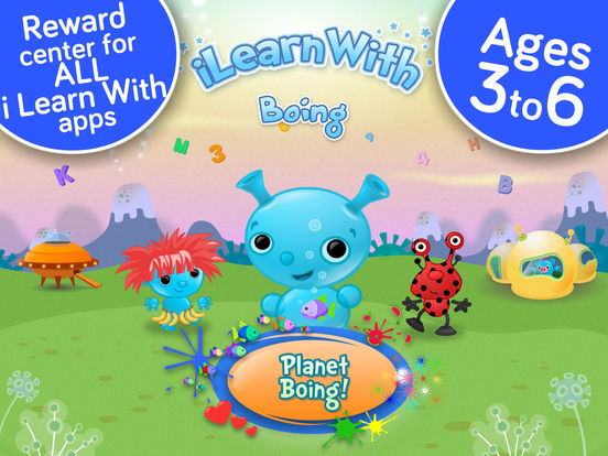 Planet Boing- Free PreK & K Kid Games & Activities on the App Store
